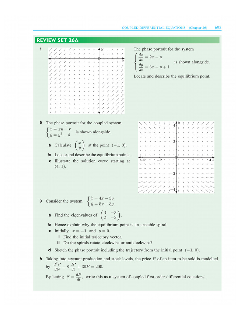 2nd Order Diff Equations | PDF