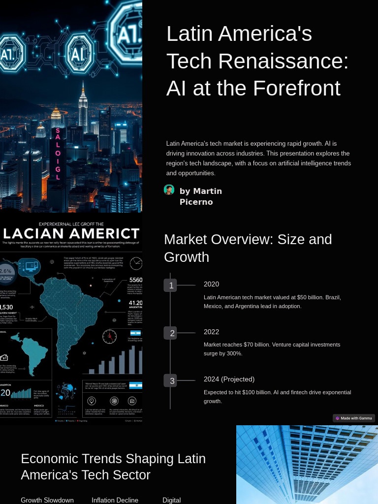 Latin Americas Tech Renaissance AI at the Forefront | PDF