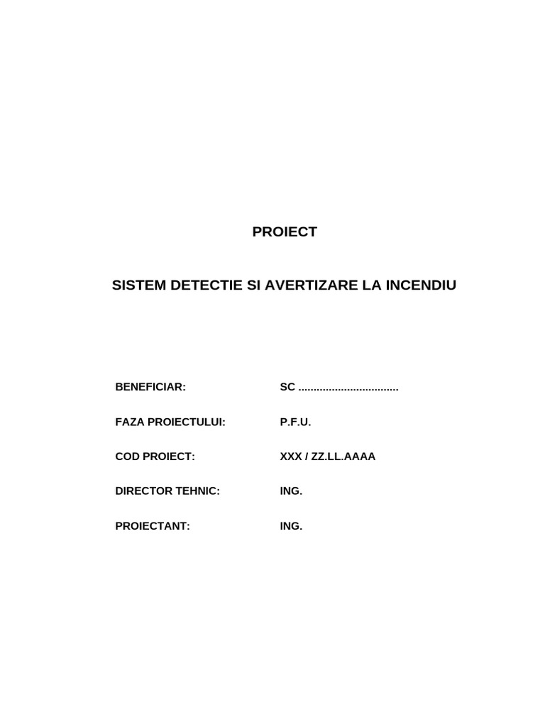 PROIECT Detectie - MODEL | PDF