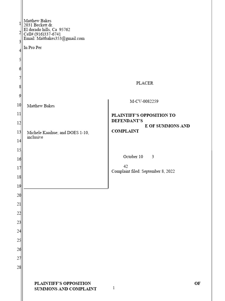 TVC Sample Motion To Quash | PDF