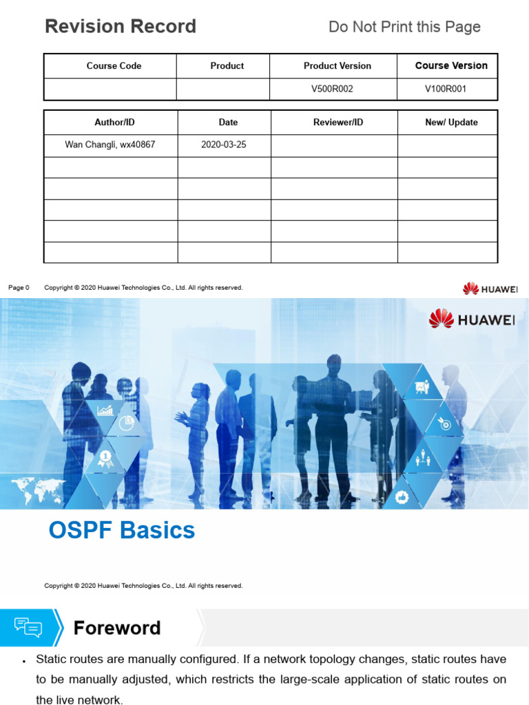 06 OSPF Basics | PDF