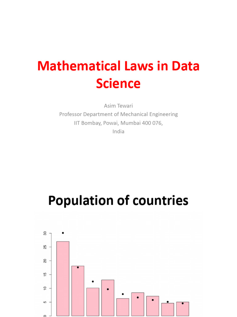 Benford's and Zipf's Laws Explained | PDF | Statistical Theory