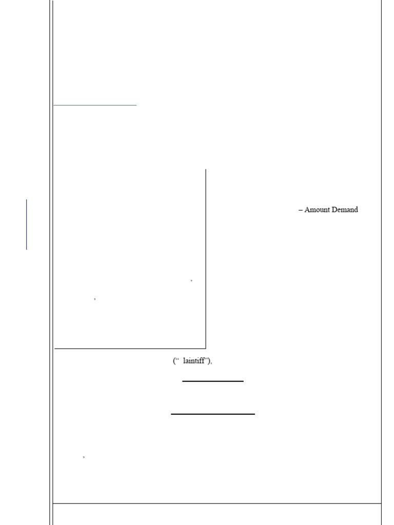 Quiet Title Complaint Template Sample Example Form (2) Conv 1 (1) | PDF
