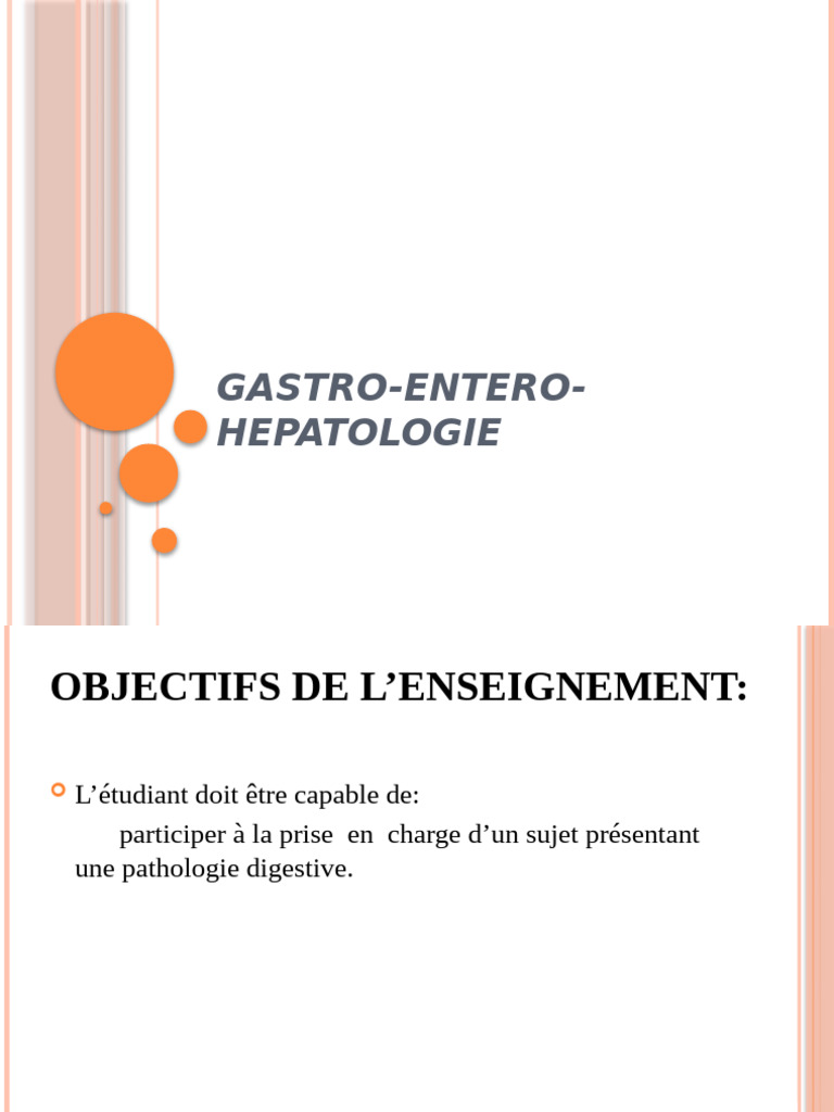 Gastro Entero Hepatologie | PDF