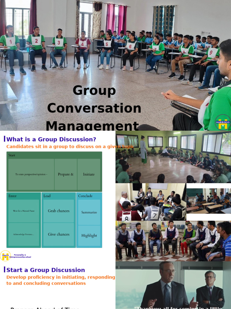 Group Conversation Management | PDF