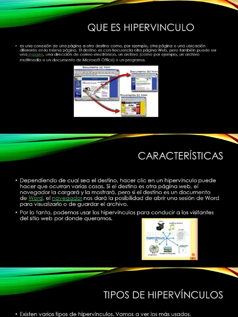 hipervínculos | PDF