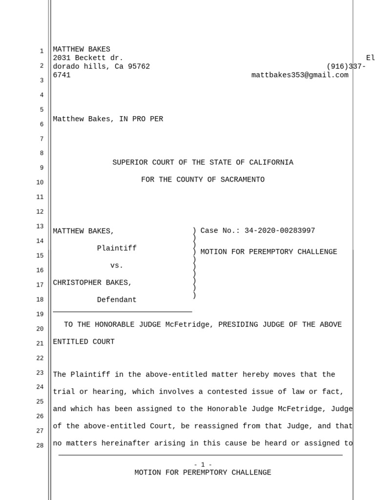 Peremptory-challenge-of-a-judge-motion | PDF