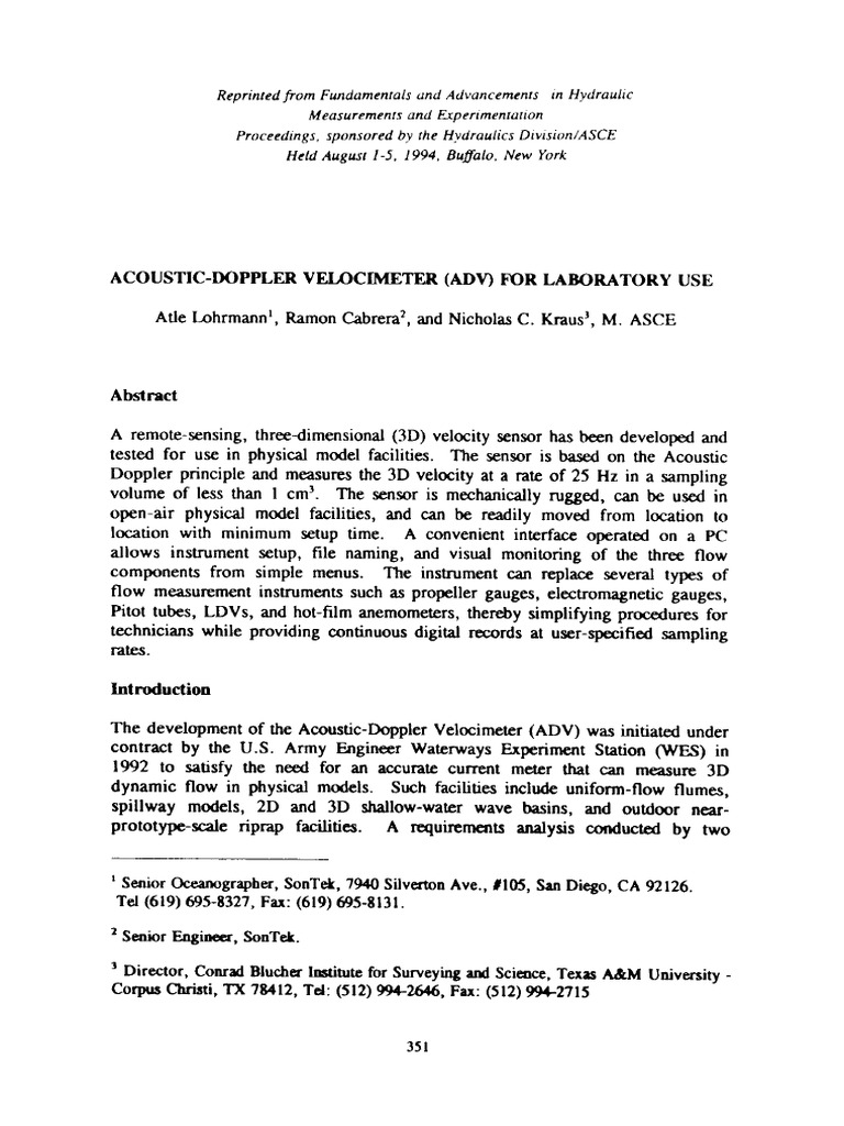 Lohrmann 94 - ADV - For Laboratory Use | PDF