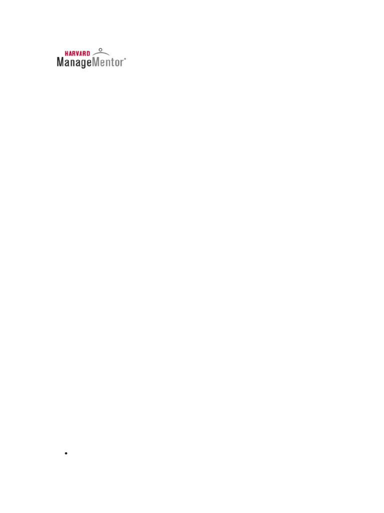 Strategic Thinking Harvard Manager Mentor Students Light 1 | PDF
