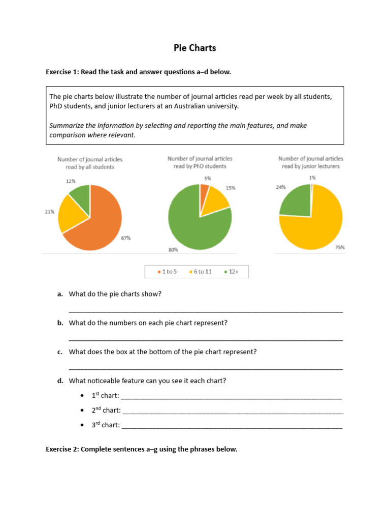 Hand Out Pie Charts (SS) | PDF