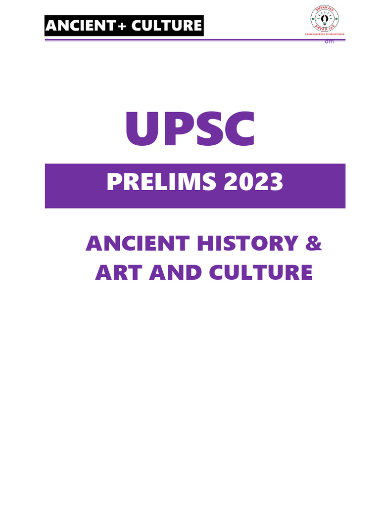 10 Years Ancient History With Culture Notes Sample | PDF | Social Science