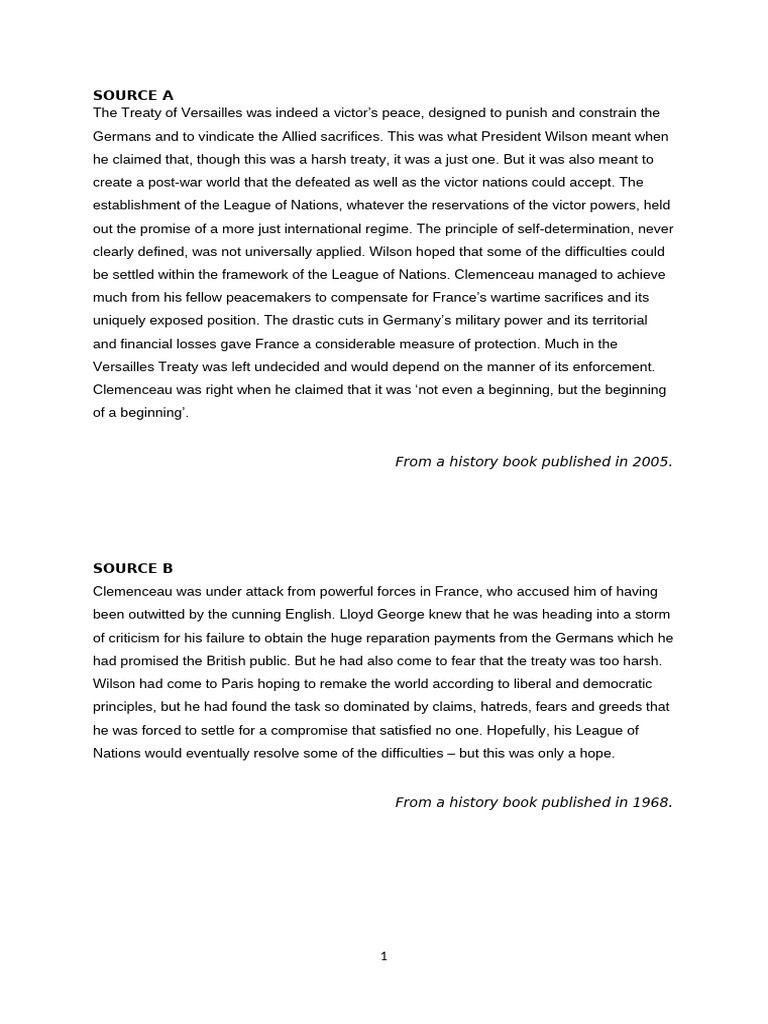 Sources For Analysis | PDF