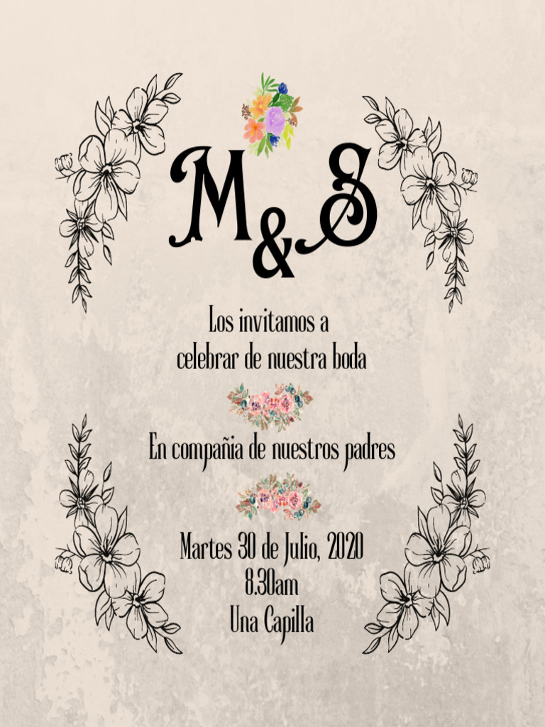 Tarjeta invitacion boda Clasica digital_20241008_140527_0000 | PDF Tarjeta invitacion boda Clasica digital_20241008_140527_0000 | PDF