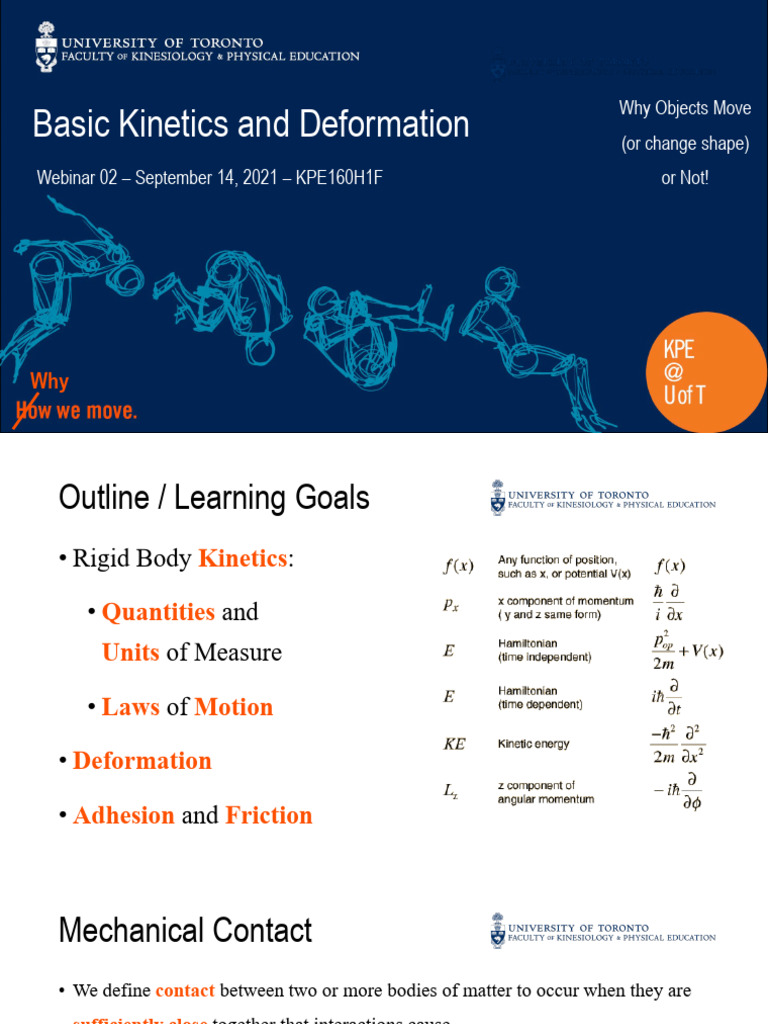 Webinar 02 - Basic Kinetics and Deformation-2 | PDF