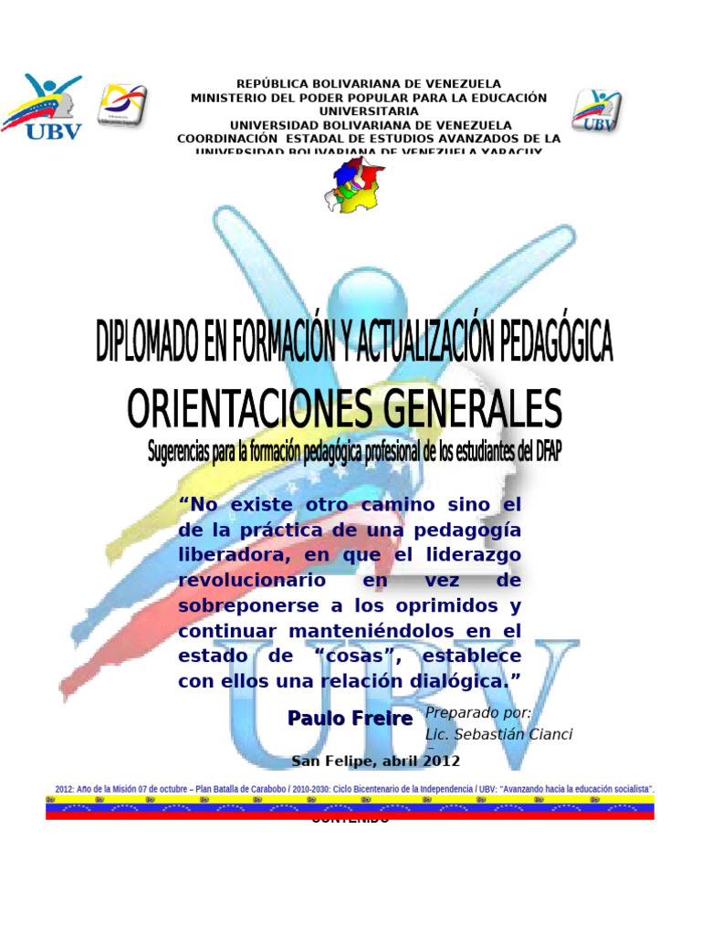 1 - Orientaciones Dfap | PDF