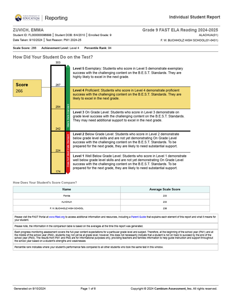 Grade 9 FAST PM1 ELA Reading | PDF