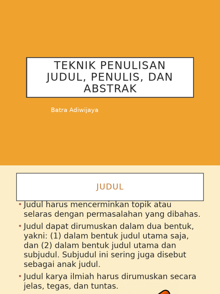 Teknik Penulisan | PDF