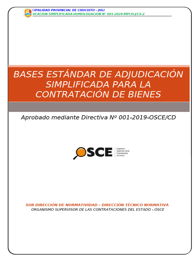 Bases MALLA Estandar Chucuito | PDF