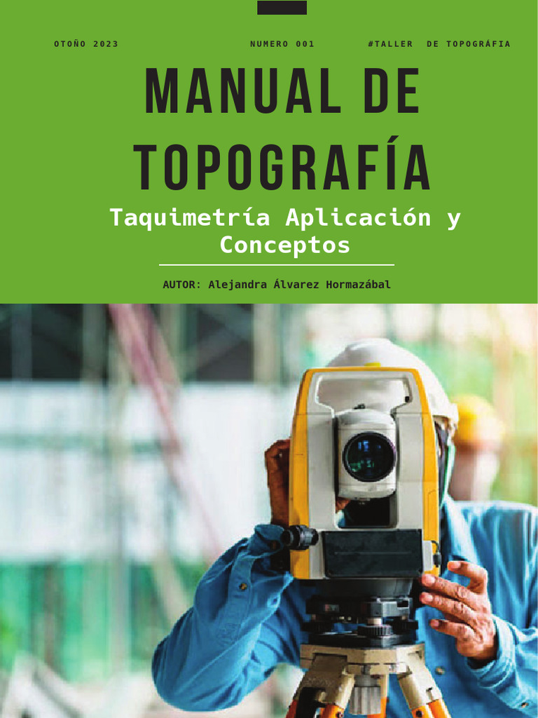 MANUAL DE TOPOGRAFIA - ALEJANDRA LAVAREZ | PDF