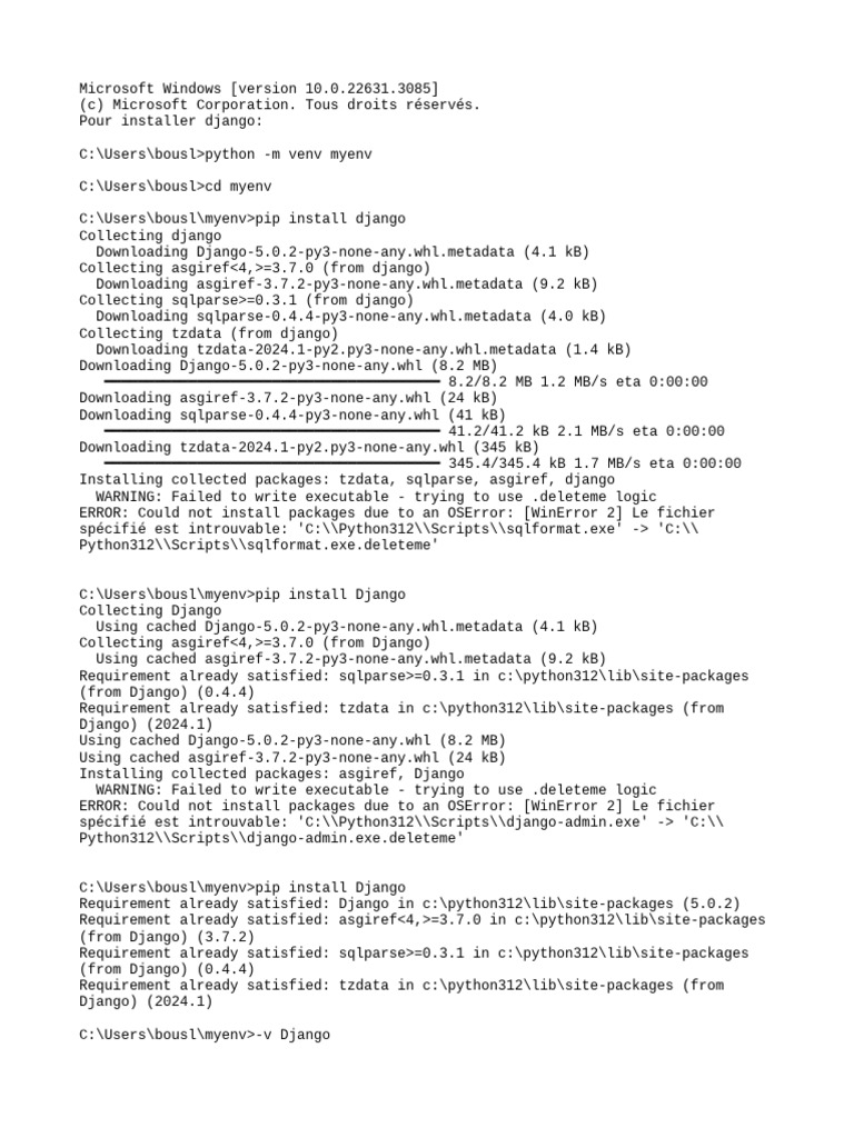 Django and Python Configuration Tips | PDF