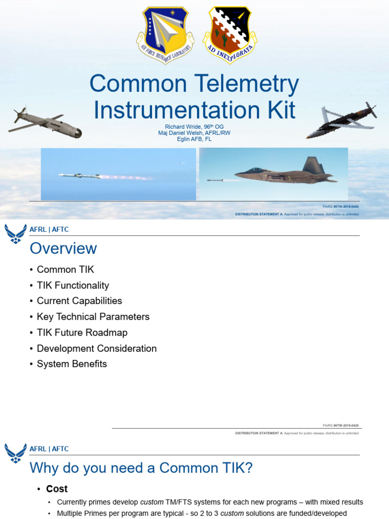 WRIDE-Common-Telemetry-Instrumentation-Kit-final | PDF