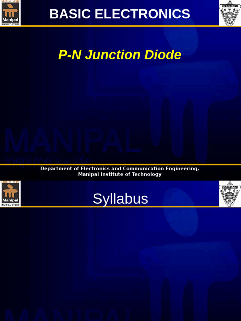 Pn Junction Diode - Read-Only | PDF