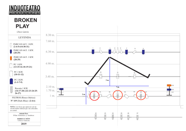 Broken Play - Plano Iluminación-2021 | PDF