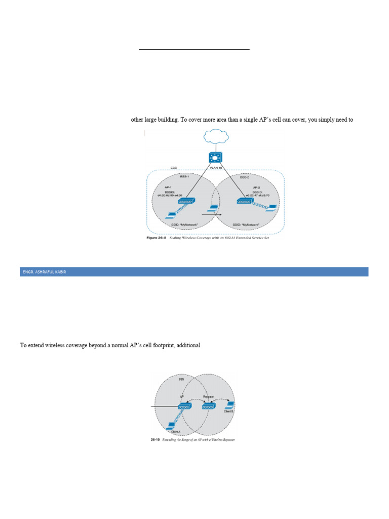 Class Lecture Sheet No - 2 CCNA Wireless Networking-1 | PDF
