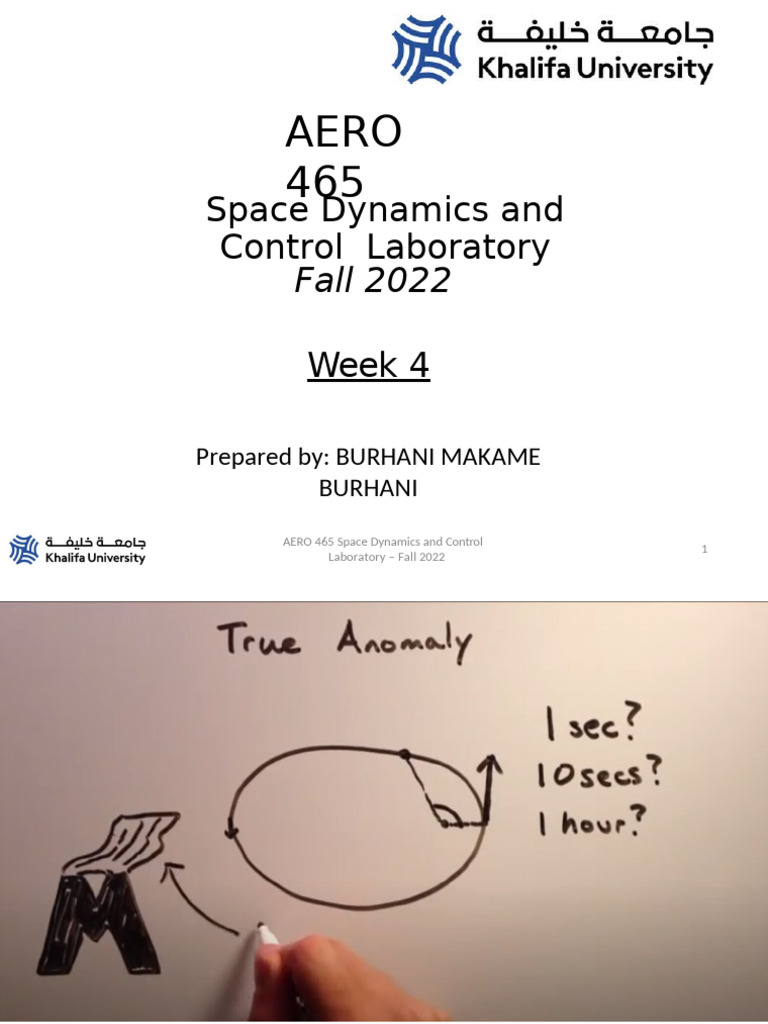 Orbital Motion Equations - Week4 | PDF