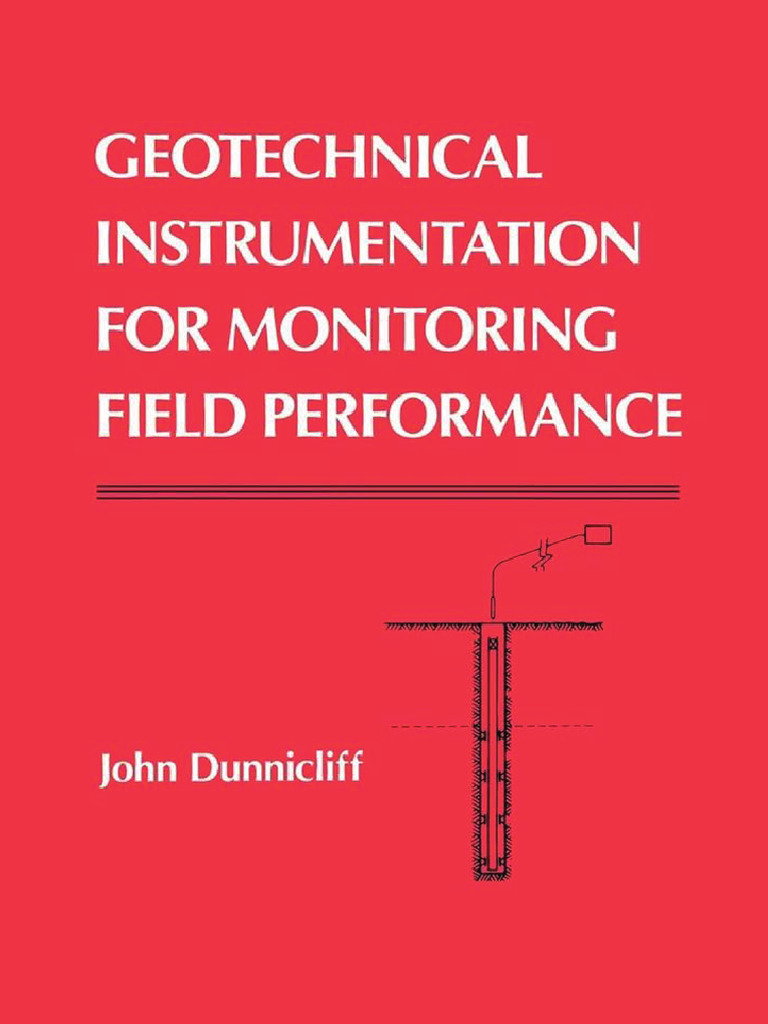 Geotechnical Instrumentation For Monitoring Field Performance | PDF