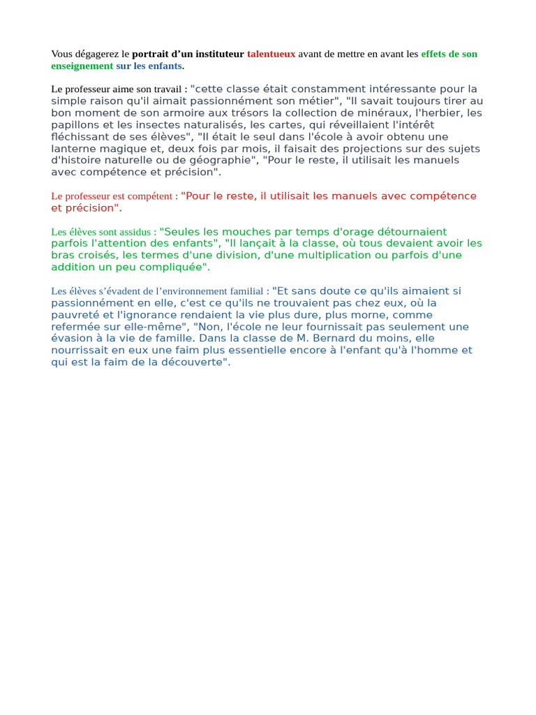 Commentaire | PDF