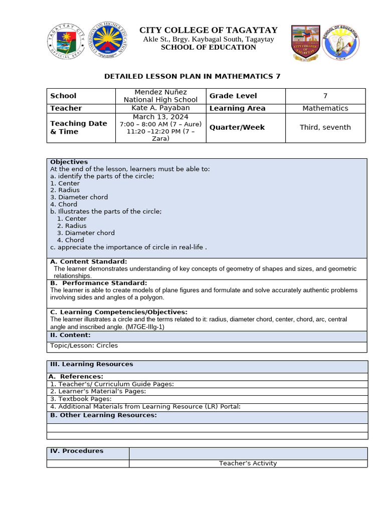 DLP-Day16 Circles | PDF
