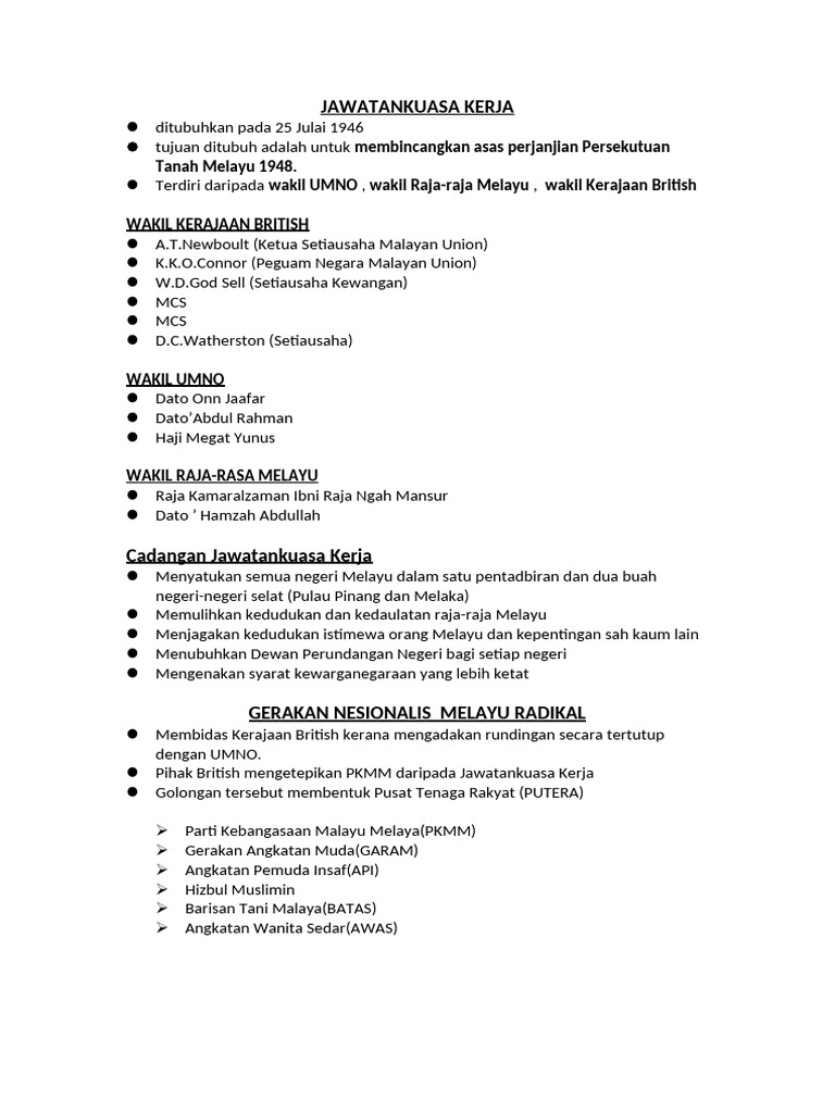 Sej F4 Bab 5 | PDF