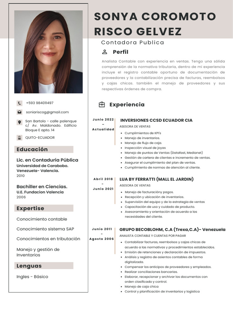 SONYA RISCO (1) | PDF