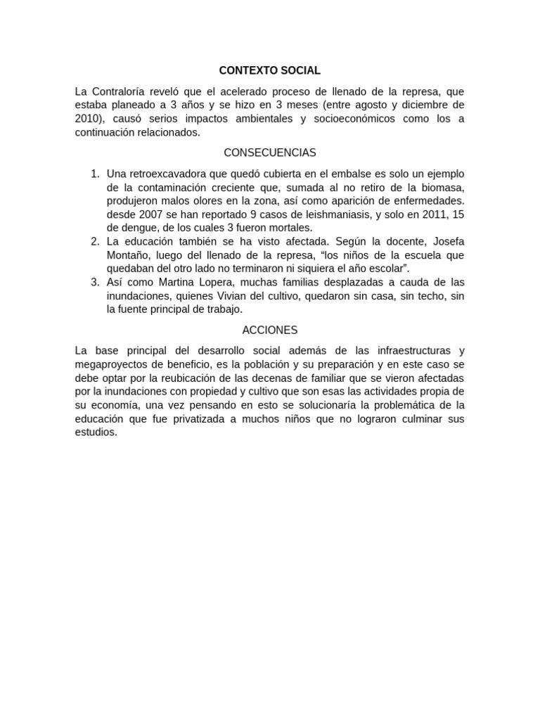 CONTEXTO SOCIAL | PDF