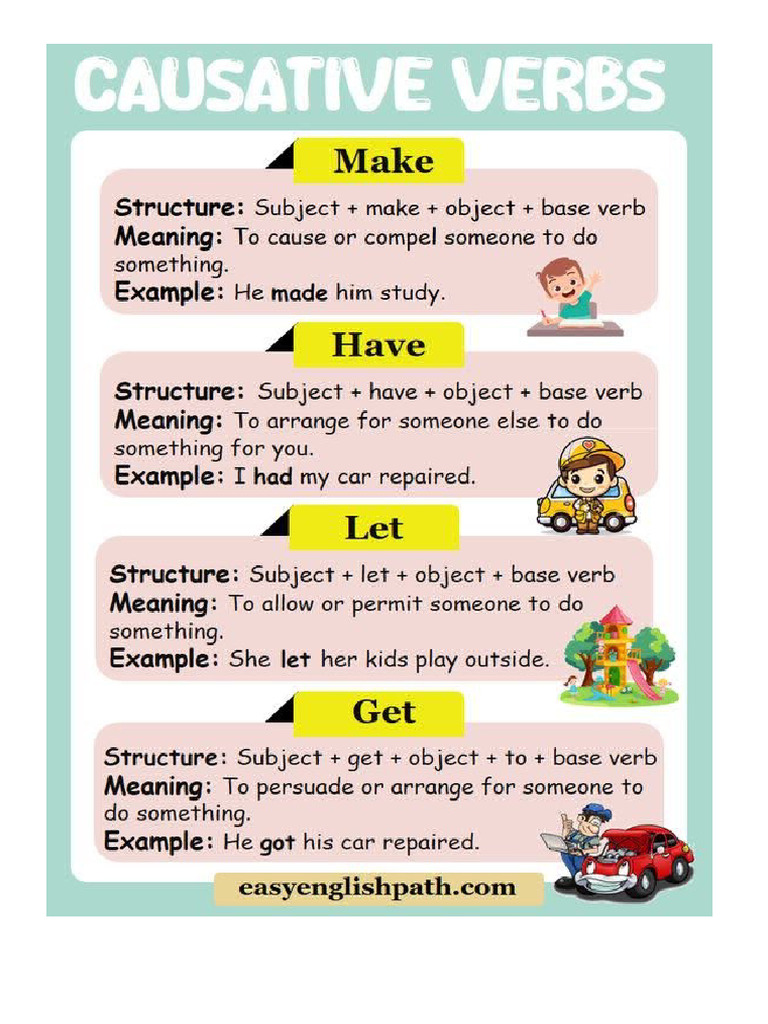 Causative Verbs | PDF