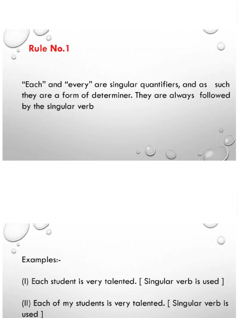 Important Rules 1-10 | PDF