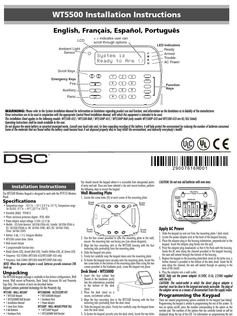 WT5500 Im 29007616R001 Web | PDF