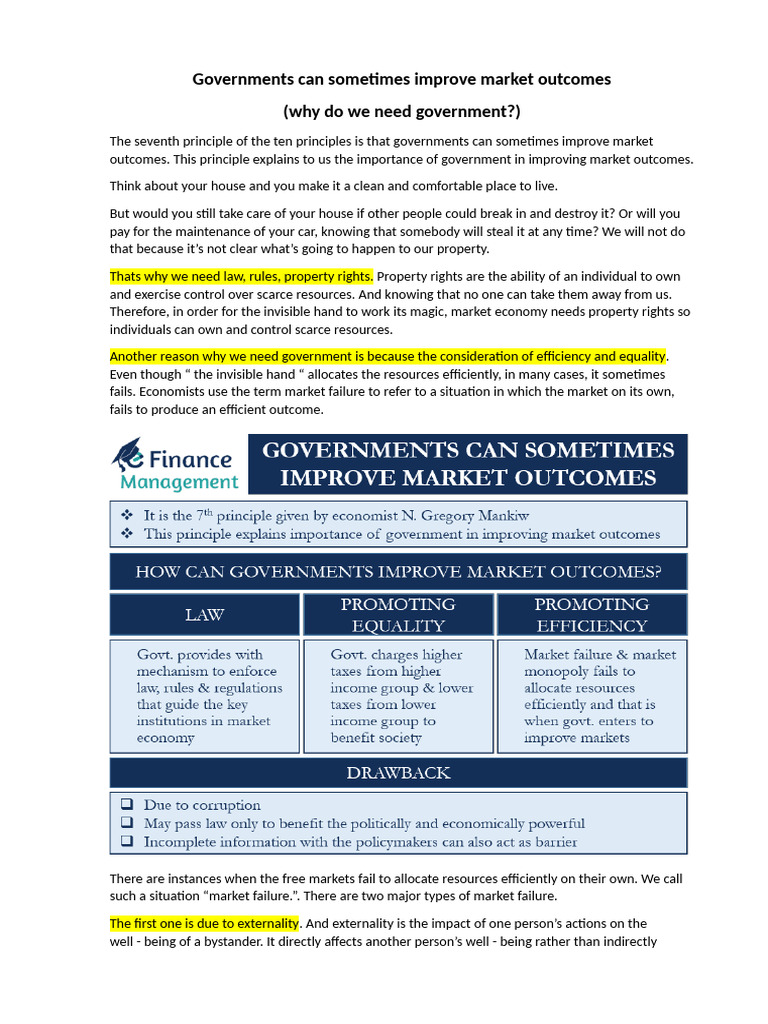 Why Need Government | PDF