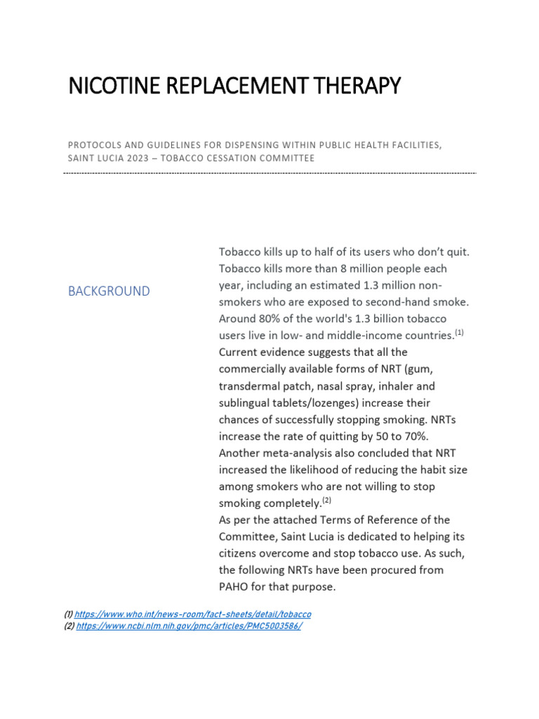 NRT Protocol PDF | PDF