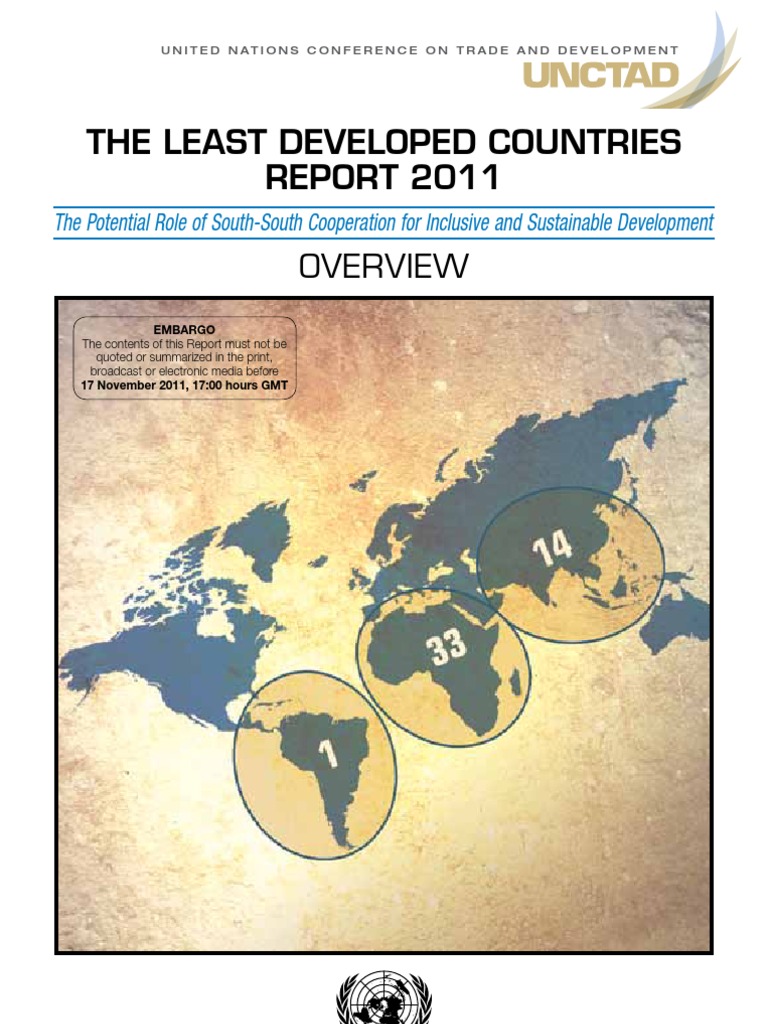 UNCTAD - The Least Developed Countries Report 2011 - Overview | PDF ...