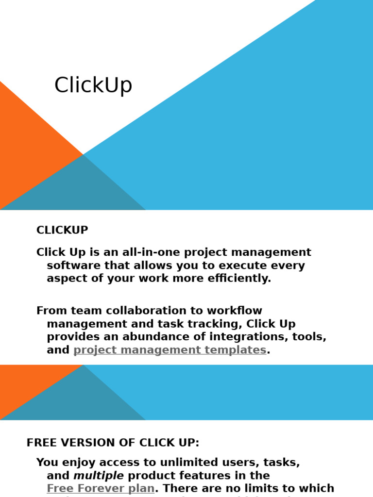 Click Up | PDF