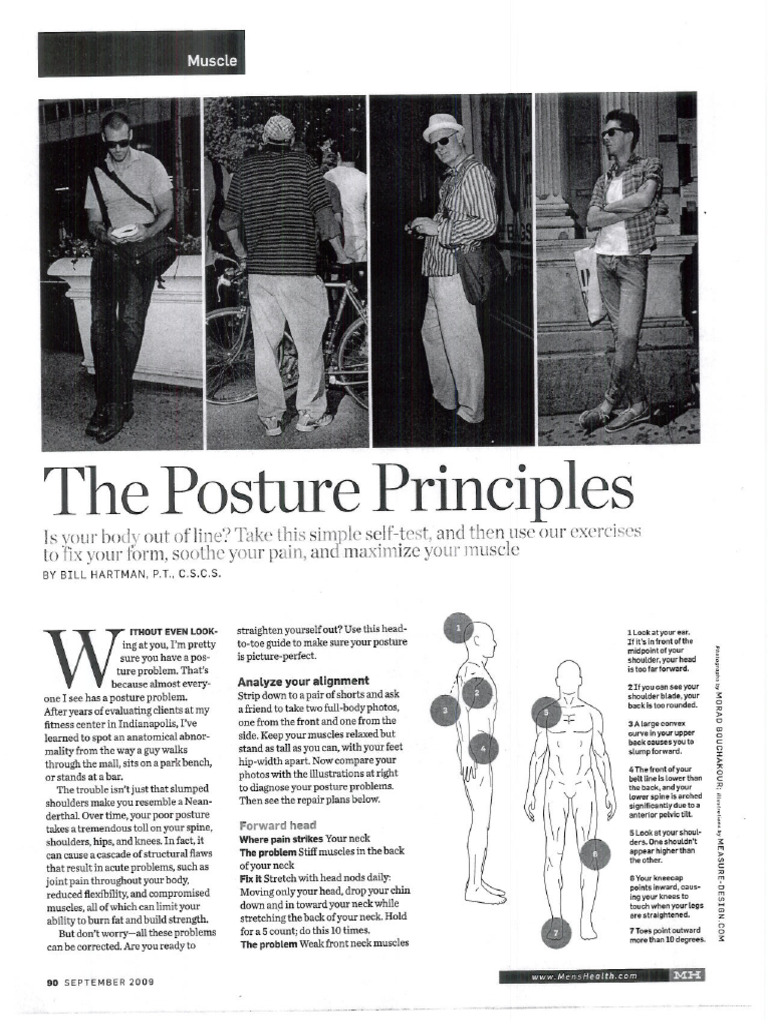 Posture Principles | PDF