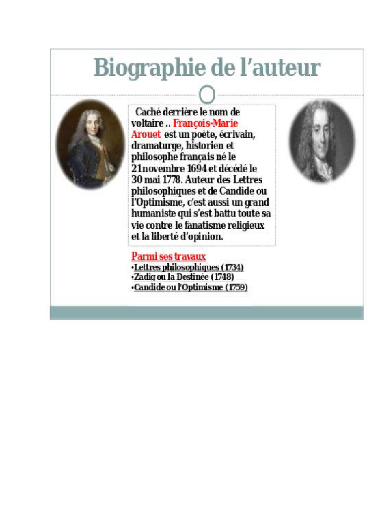 biographie voltaire.2024 | PDF