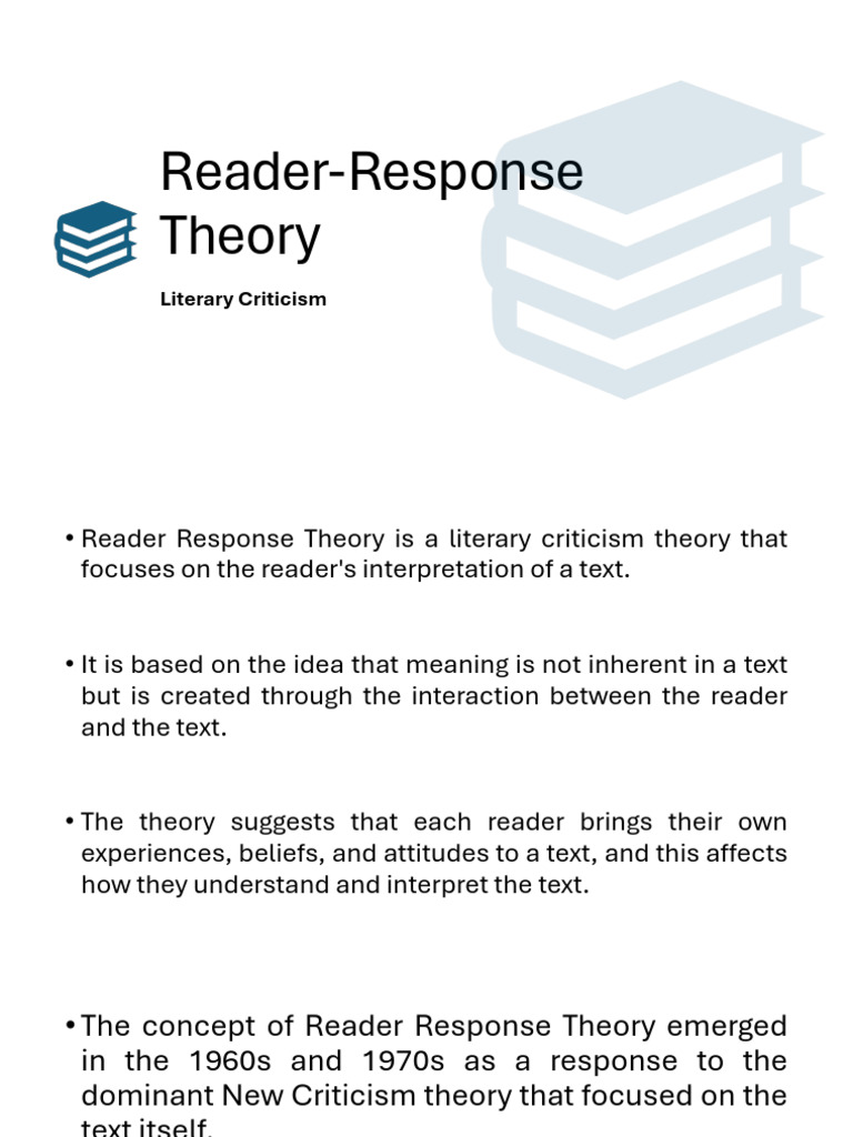 Reader - Response Theory - ppt1 - 0 | PDF | Liberal Arts Education ...