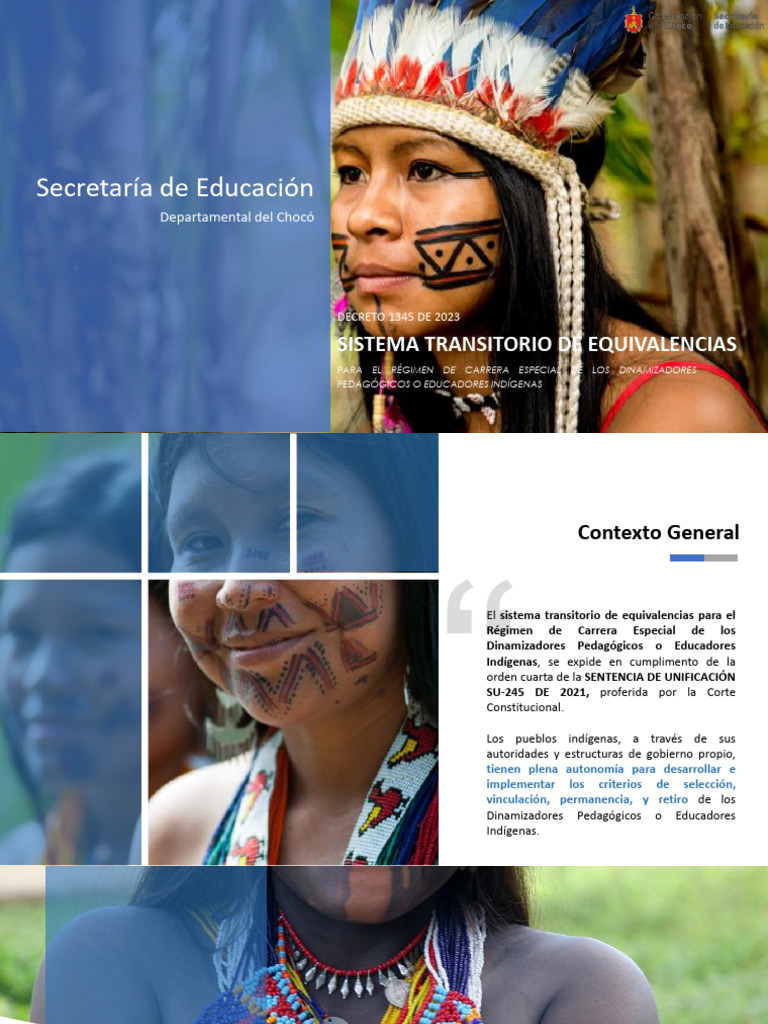 Presentación Decreto 1345 | PDF | Titulo academico | Pedagogía