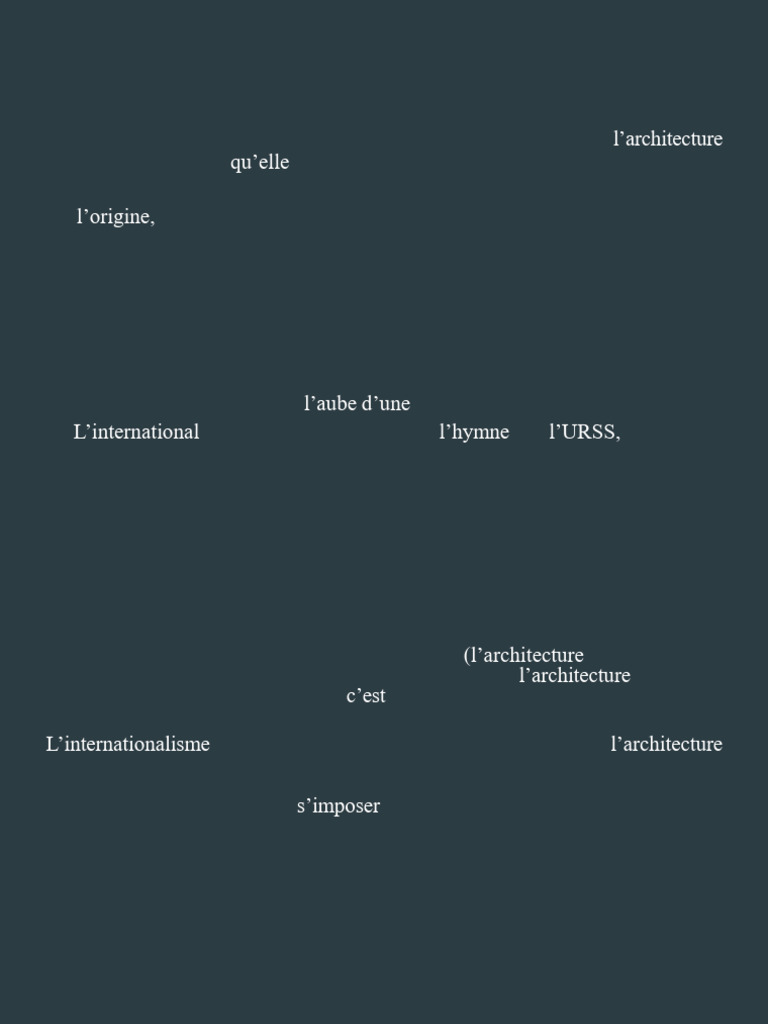 Chapitre 04 Style International | PDF | Architect | Art