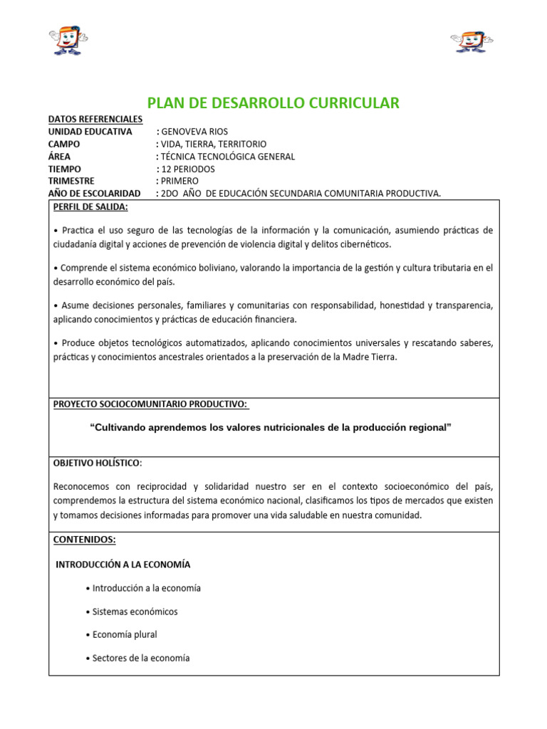 Introduccion A La Economia 2do Sec PDC | PDF