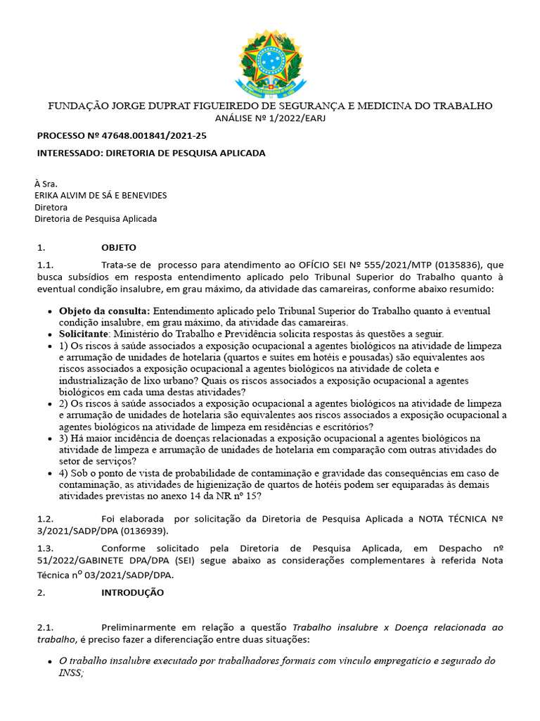 3 Analise No 1 2022 Earj | PDF