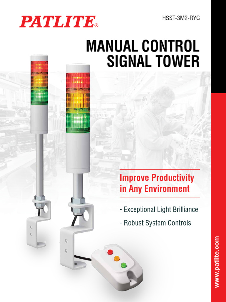 HSST-Manual Control Signal Tower | PDF